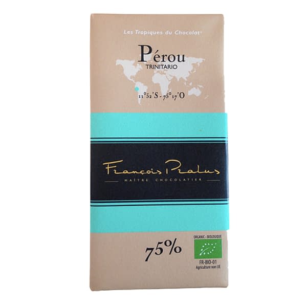 Pralus - Trinidad 75% Dark Chocolate Bar – Cocoa Runners