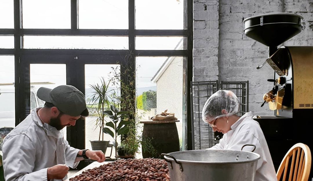 working with chocolate