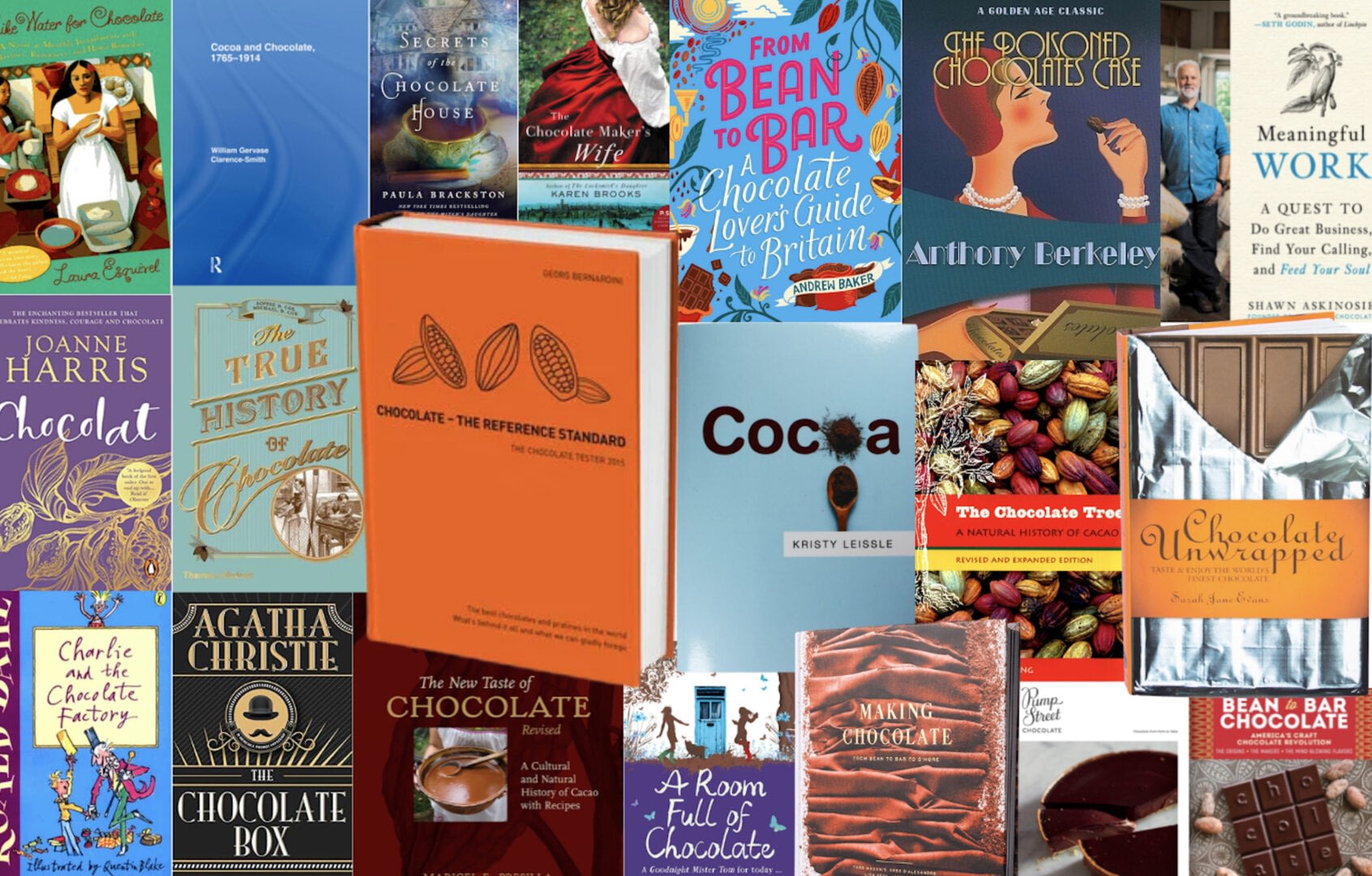 LIST OF TOP BOOKS ON CHOCOLATE - Cocoa Runners