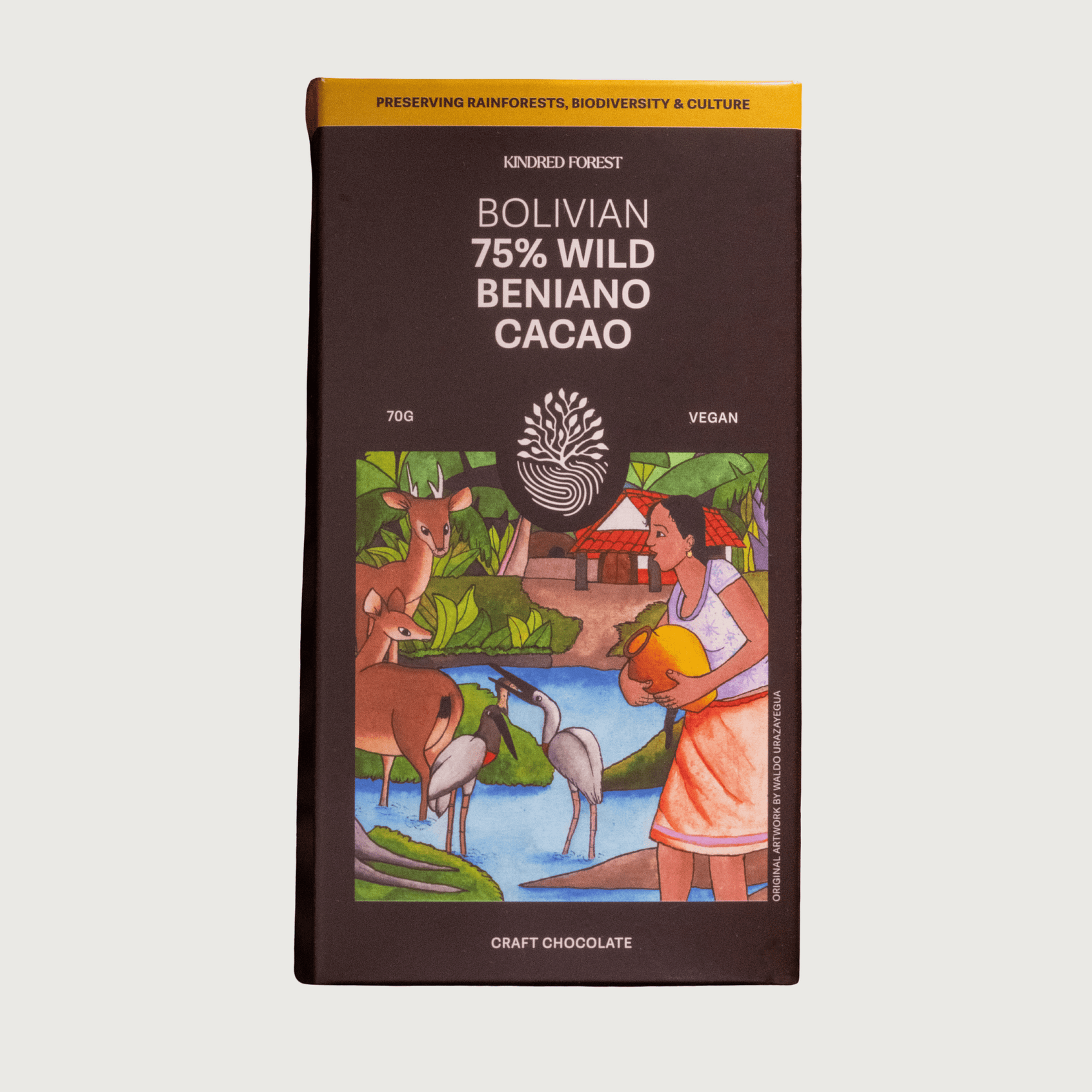 Kindred Forest - Beni, Bolivia, Dark 75% - Cocoa Runners