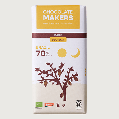 Chocolatemakers - Cabruca, Brazil, Dark 70% with Sea Salt - Cocoa Runners