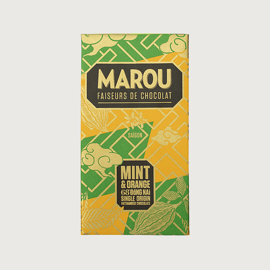Marou - Dong Nai, Mint & Orange, Dark 68%
