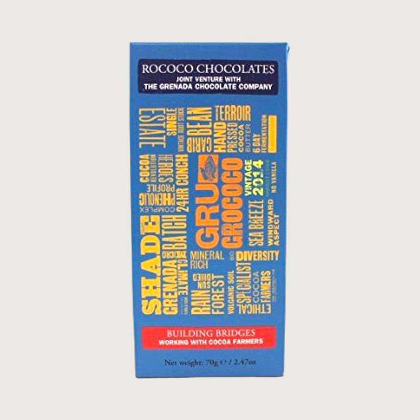 Rococo Gru Grococo Organic Dark Chocolate 66% - Cocoa Runners