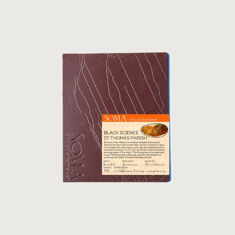 Soma - St Thomas Parish 70% Dark Chocolate Bar